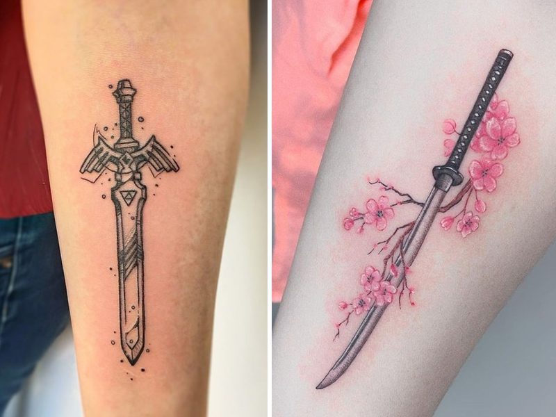20 Captivating Sword Tattoo Designs for the Warrior Within - News Tattoos